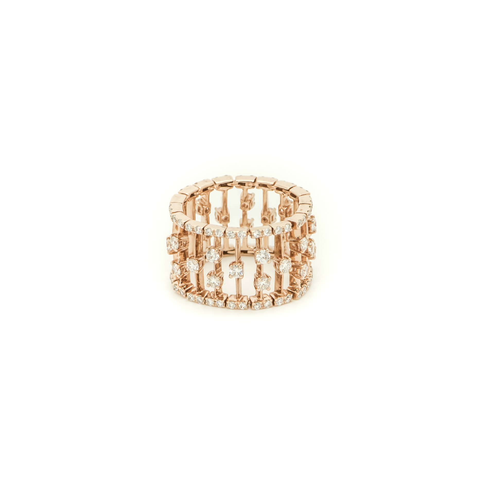 Diamond Fence Ring