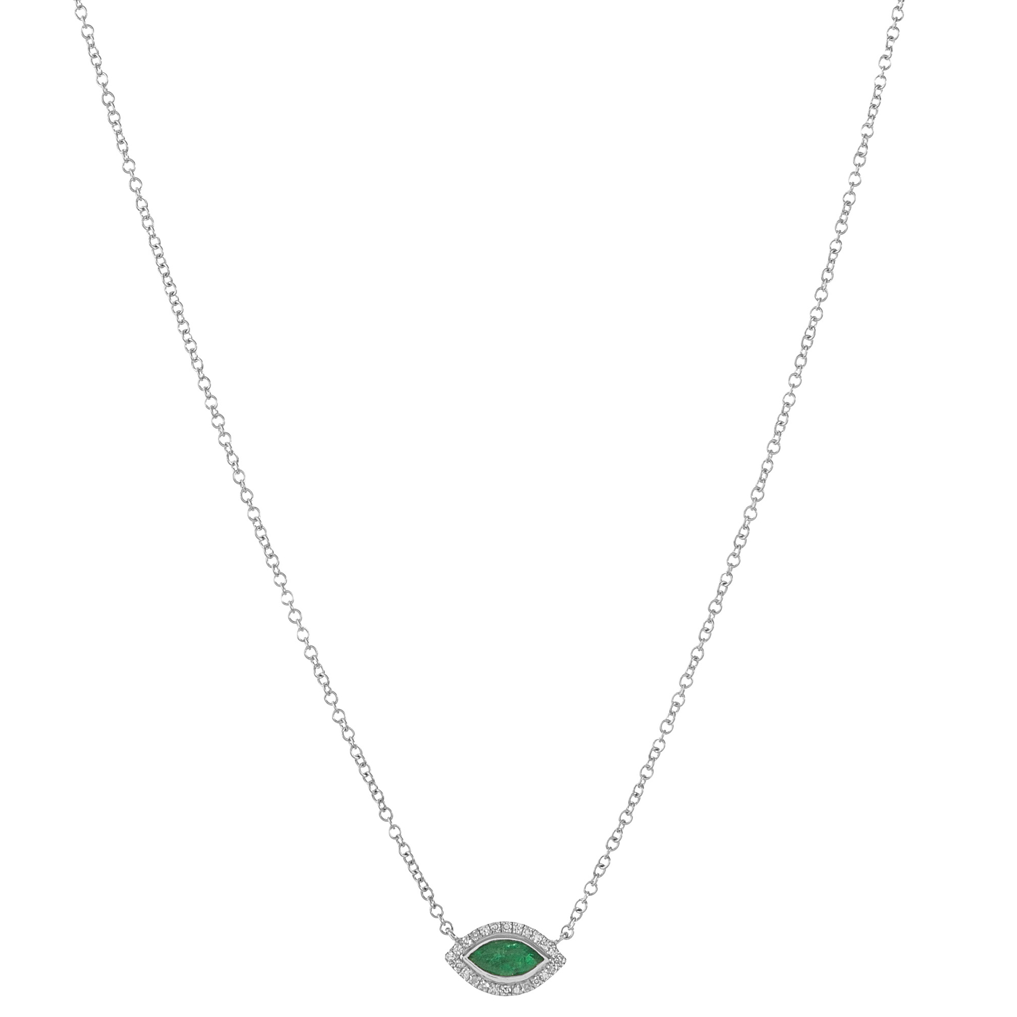 Emerald Eye Necklace