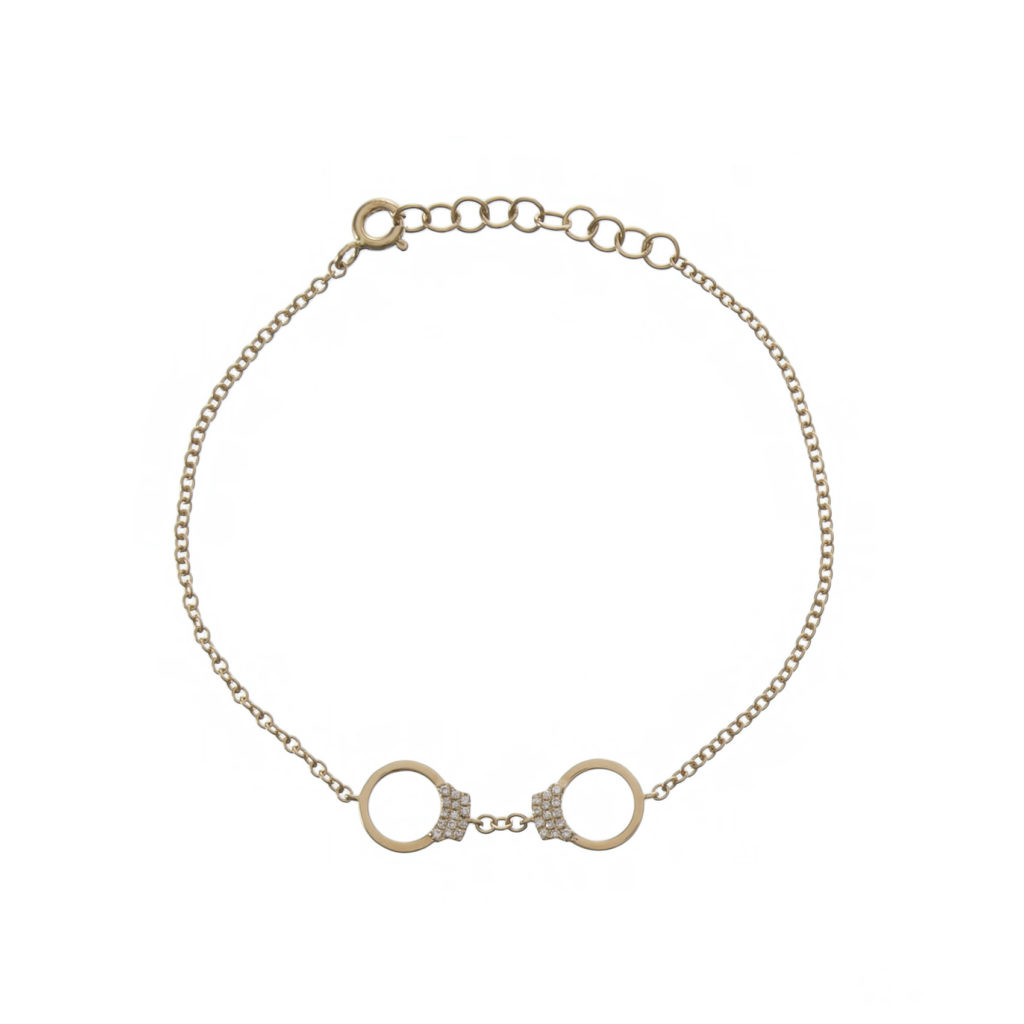 Handcuffs Chain Bracelet